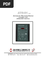 ATS Operation and Installation Manual | PDF | Battery (Electricity ...