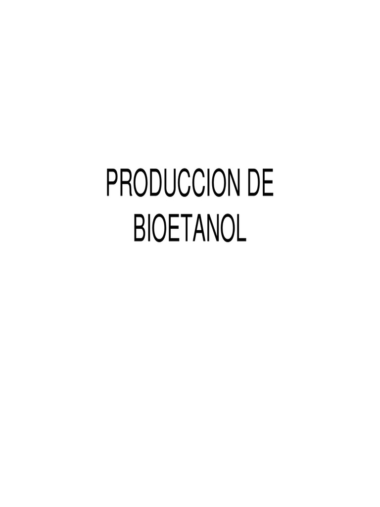 Bioetanol PDF | PDF | Combustible de etanol | Sustancias químicas