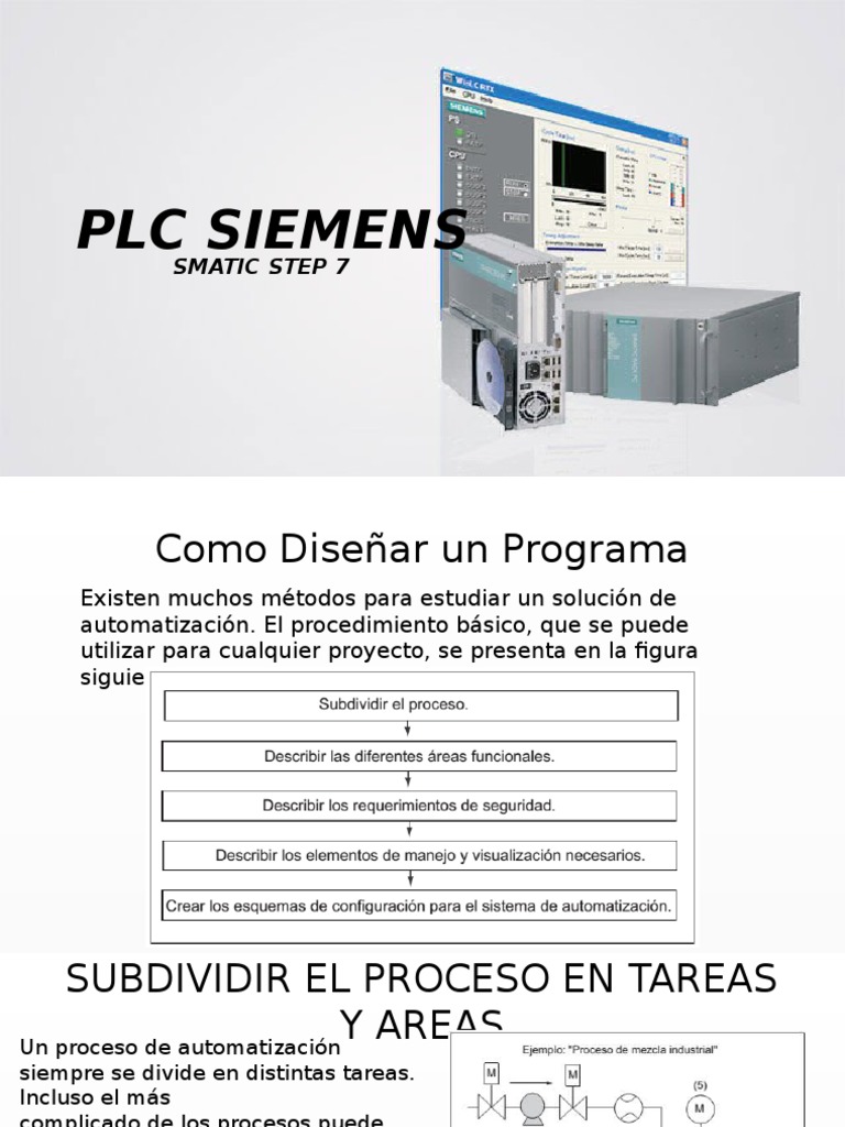 Diseño de Programas PLC Siemens | PDF | Poco | Programa de computadora