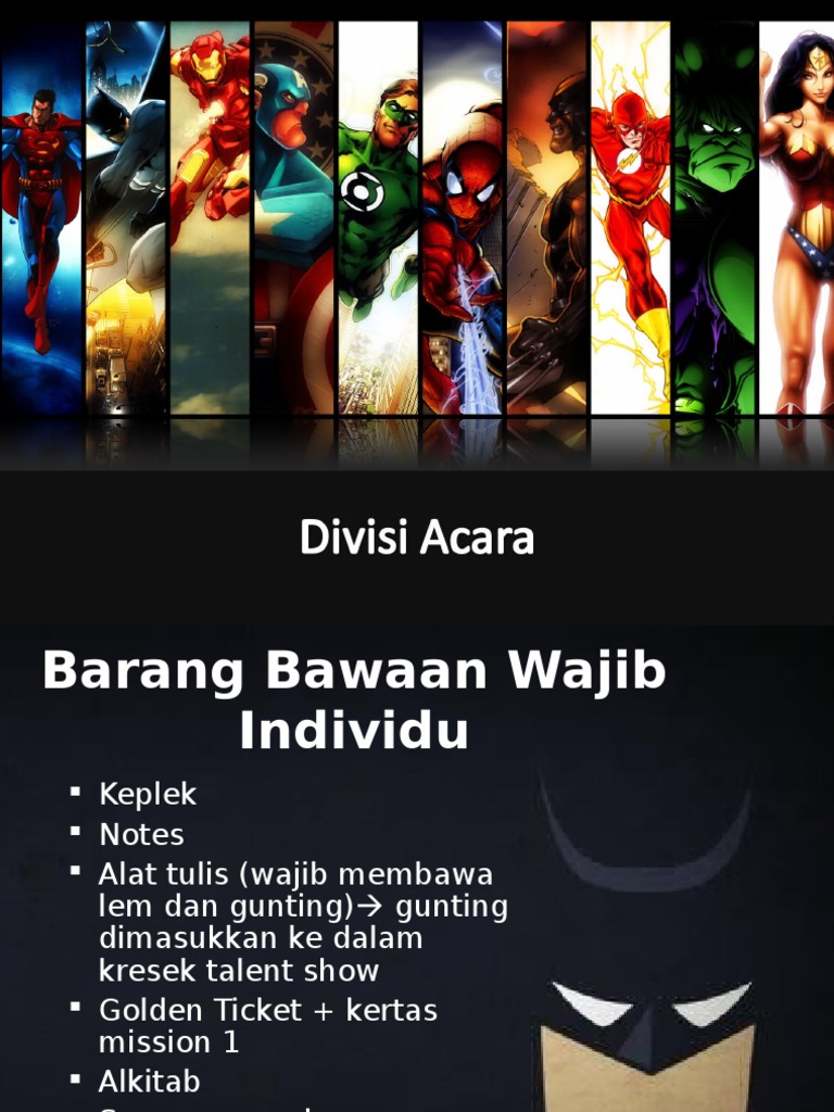 Presentasi Divisi Acara | PDF