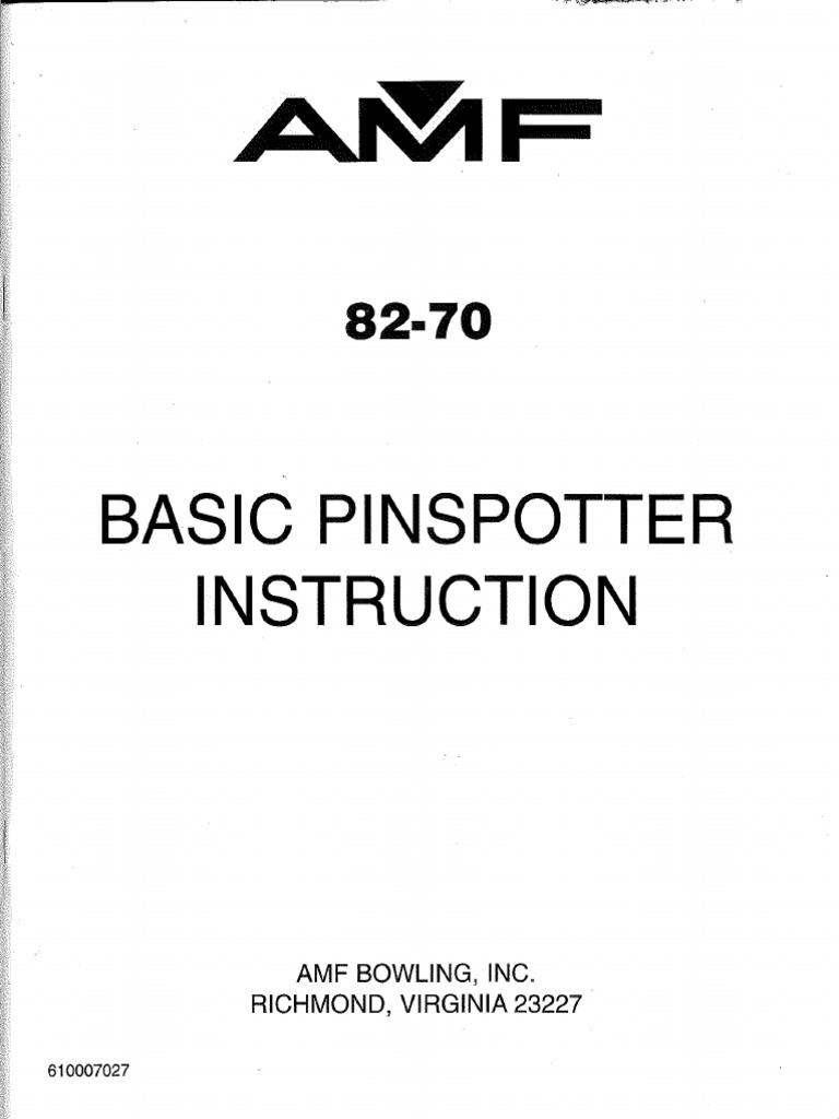 8270 Basic Pin Spotter Instruction | PDF | Electrical Connector ...