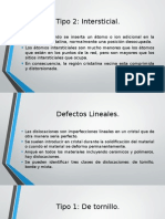 Defectos Superficiales | PDF | Estructura cristalina | Cristal