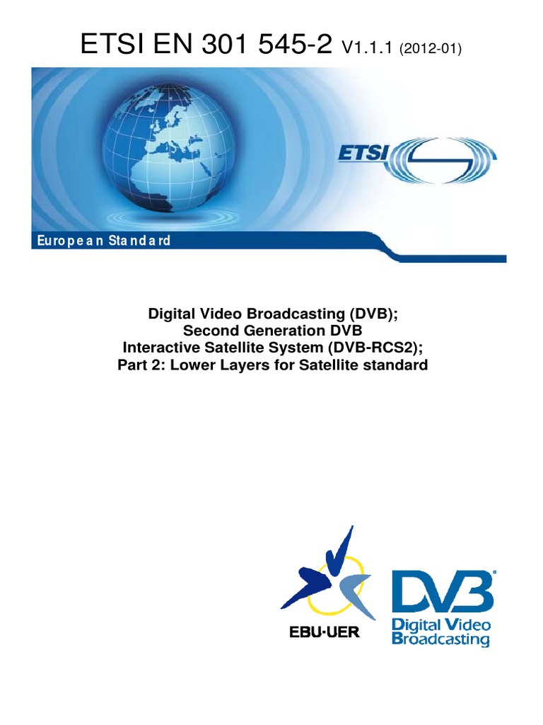 DVB Rcs | PDF | Modulation | Network Packet