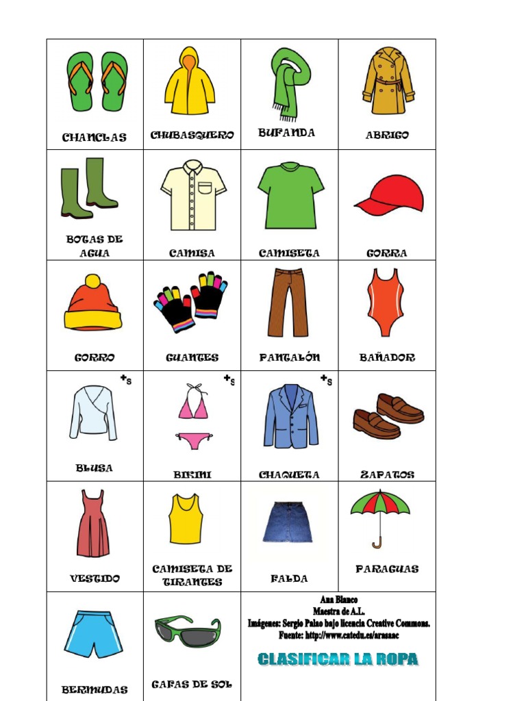Clasificar La Ropa | PDF