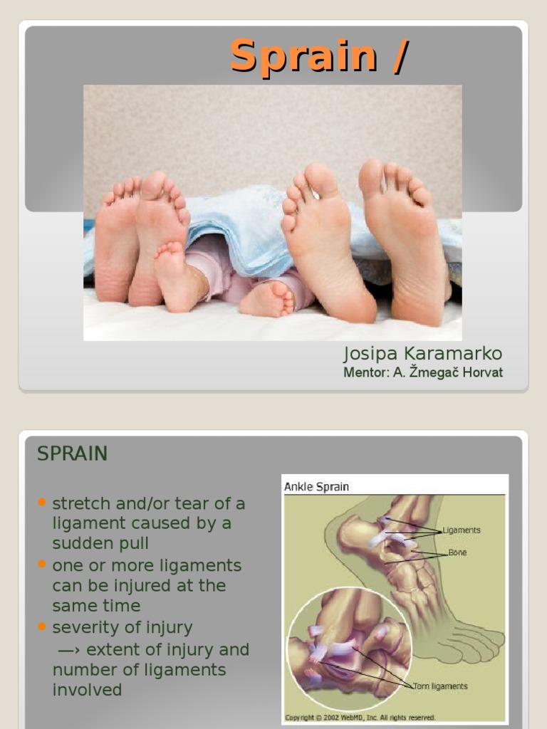 Understanding Sprains and Strains | PDF