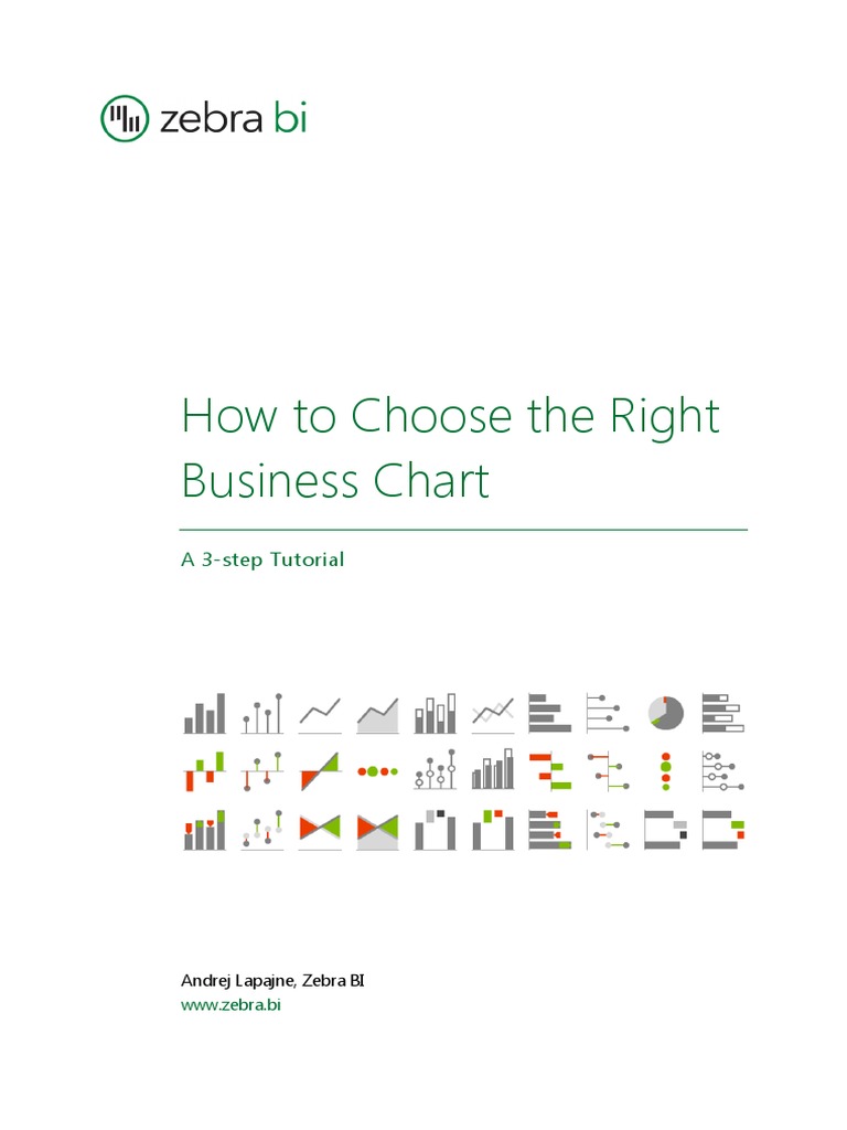 Business Chart Selection Guide | PDF | Correlation And Dependence ...