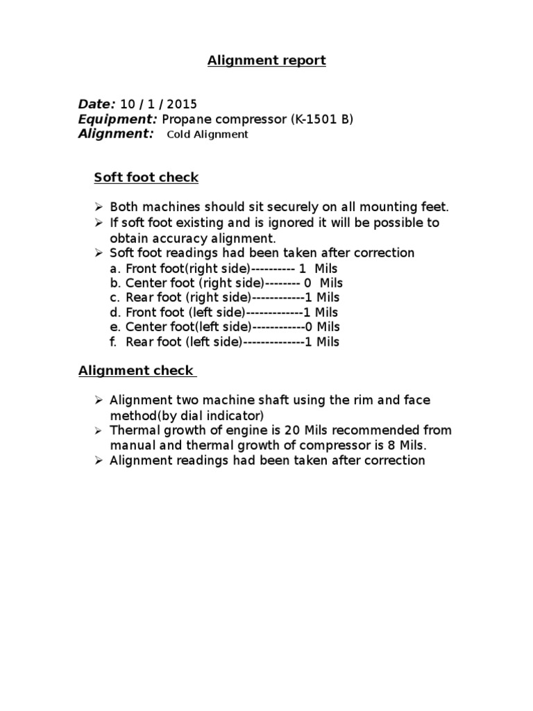 Alignment Check Sheet | PDF | Technology & Engineering