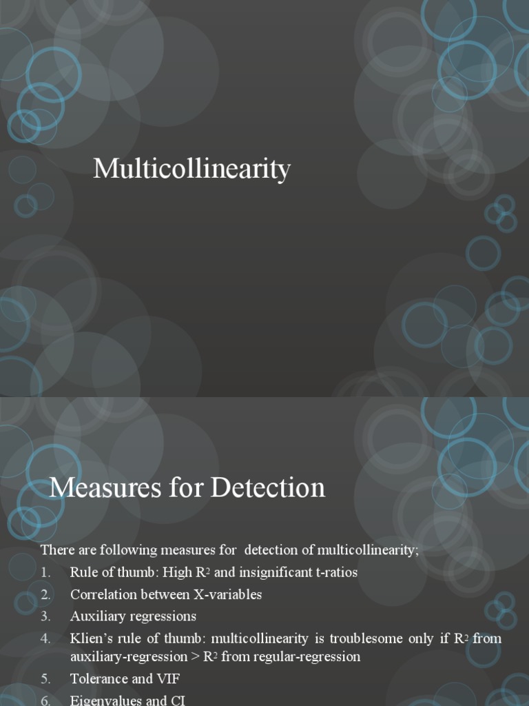 Economics | PDF | Multicollinearity | Regression Analysis