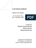 Curatorial Statement Guidelines: A Few Samples | PDF | Paintings ...