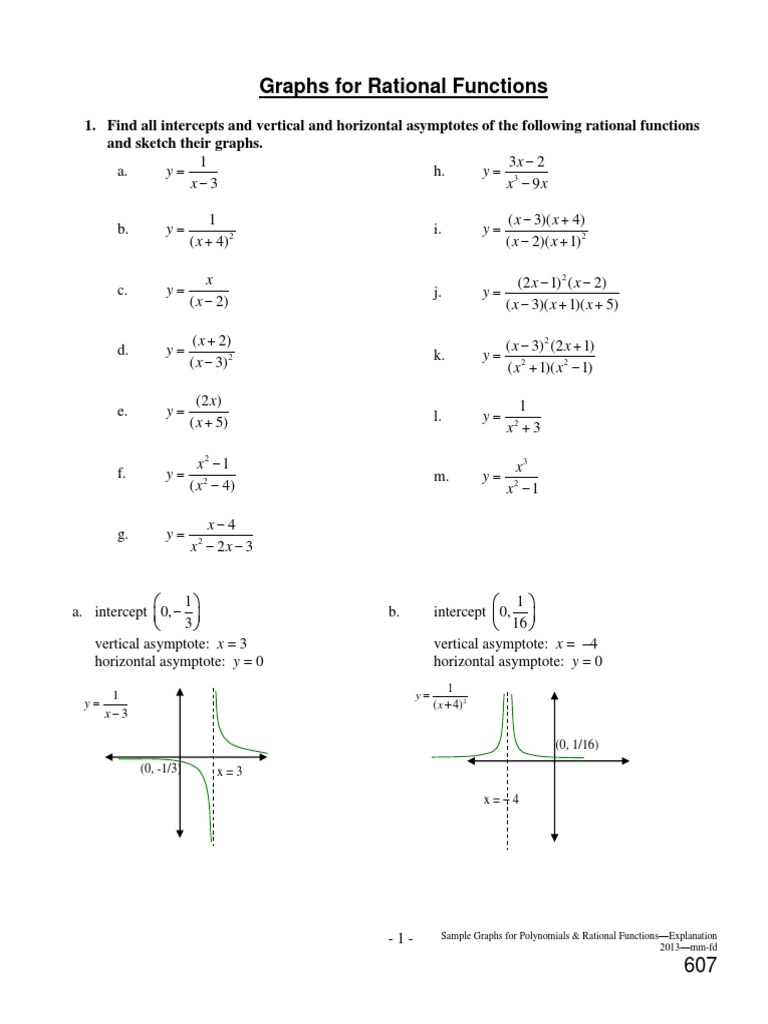 607b - Rational Graphs | PDF