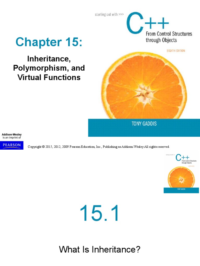 Inheritance, Polymorphism, and Virtual Functions | Download Free PDF | Inheritance (Object ...