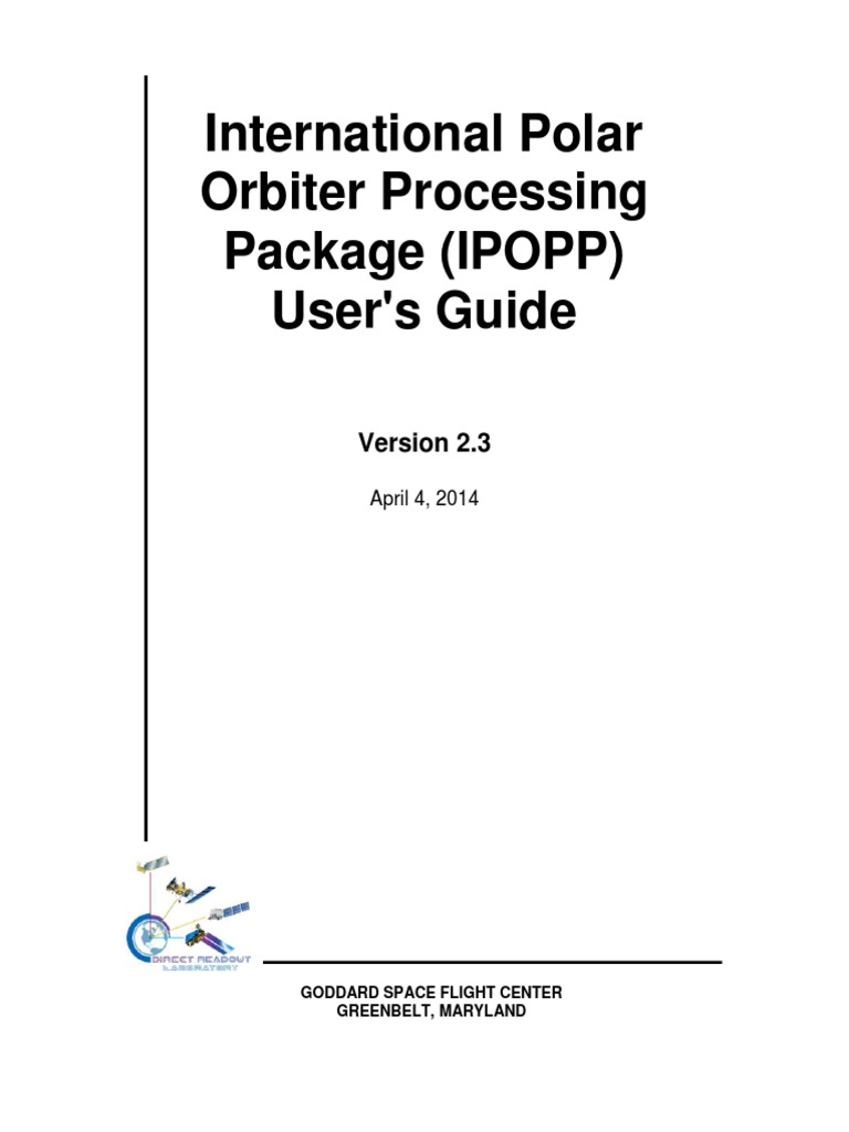 IPOPP 2.3 Users Guide | PDF | Command Line Interface | Superuser