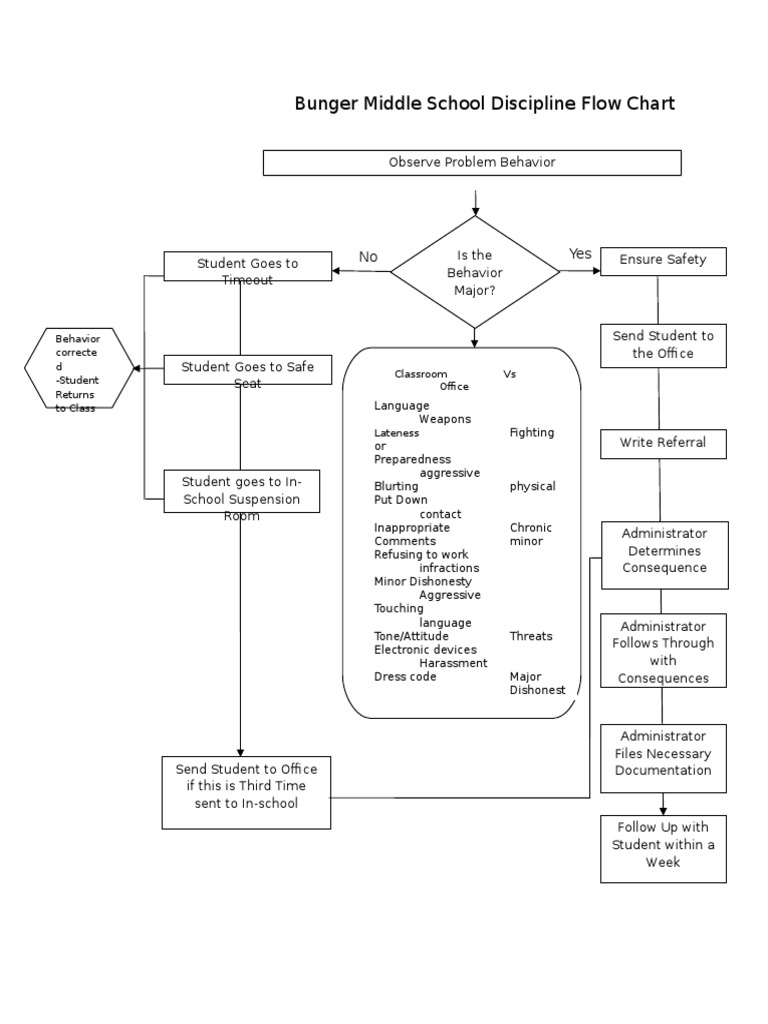 Discipline Flow Chart | PDF