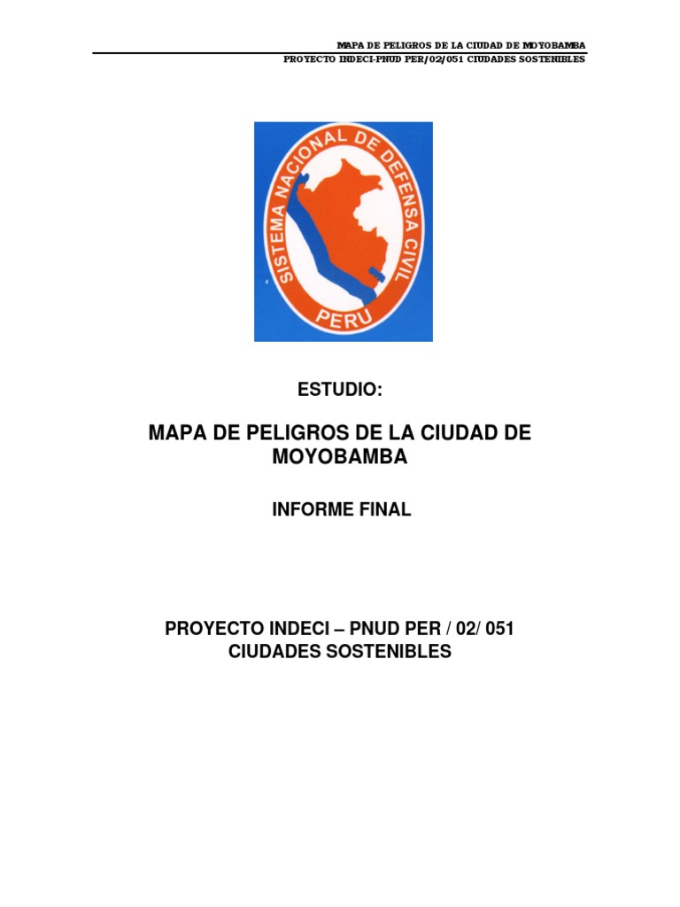 Moyobamba PDF | PDF | Falla (geología) | Temblores