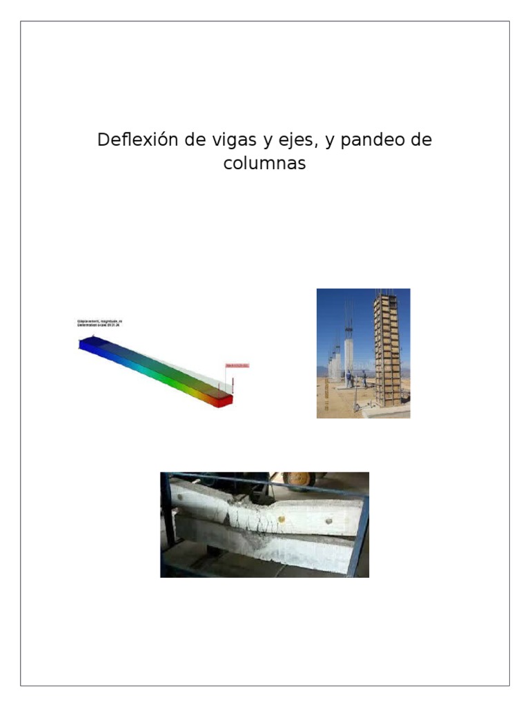 Album de Ejercicios, Estructura Isostatica | PDF | Pandeo | Ingeniería ...