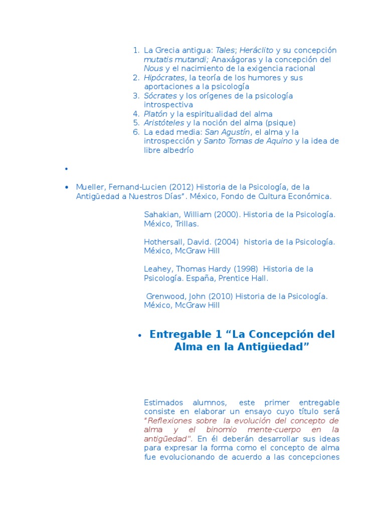 La Grecia Antigua | PDF | Ensayos | Alma