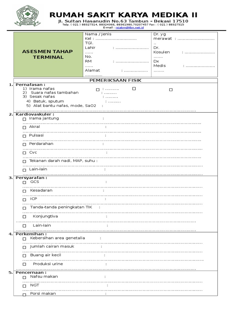 Asesmen Tahap Terminal | PDF