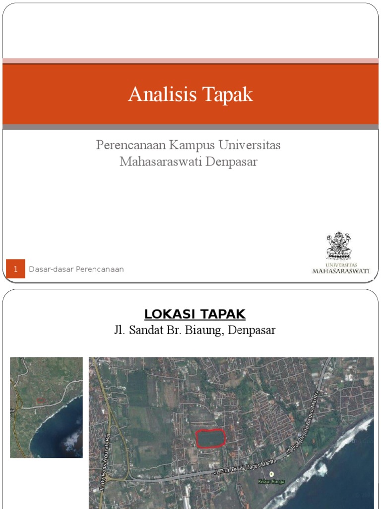 Perencanaan Tapak | PDF | Sains & Matematika