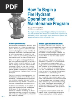 Fire Hydrant Operation Training Guide | PDF