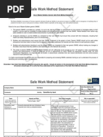 Method Statement Cleaning Glass | PDF | Rope | Abrasive