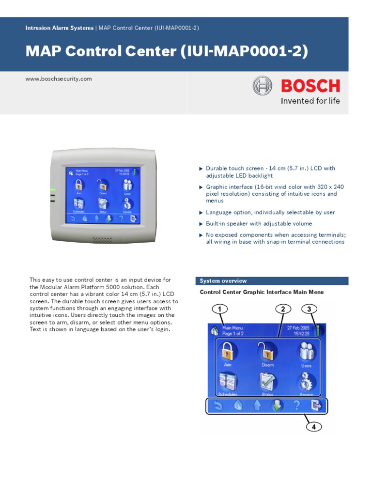 MAP Control Center (IUI-MAP0001-2) | PDF | Icon (Computing) | Menu ...
