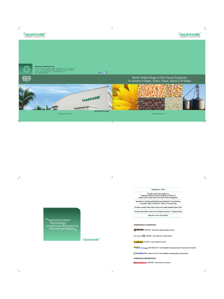 Seed Grain Booklet | PDF | Grain | Agriculture