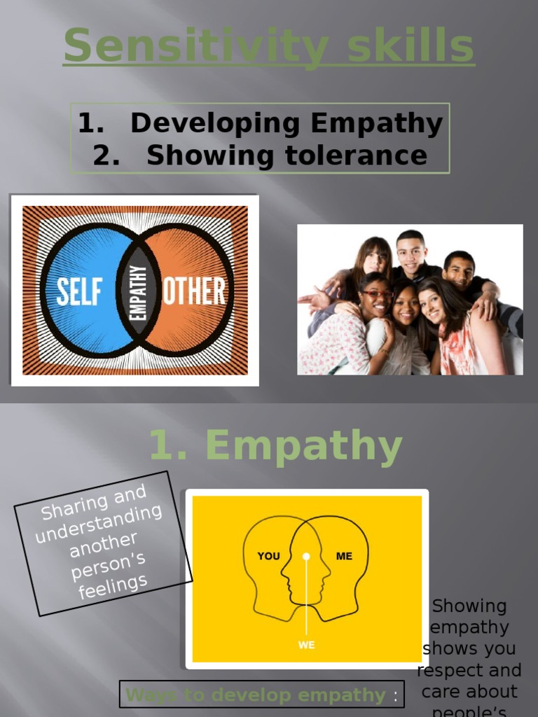 Enhancing Empathy and Tolerance Skills | PDF