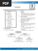 BIO-TISSUES MIND MAP Class 9 | PDF