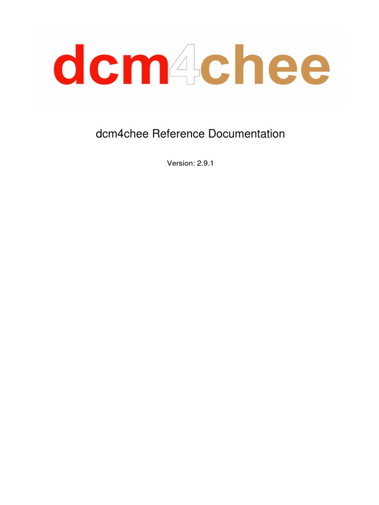 Dcm4chee Ref | PDF | Oracle Database | Port (Computer Networking)