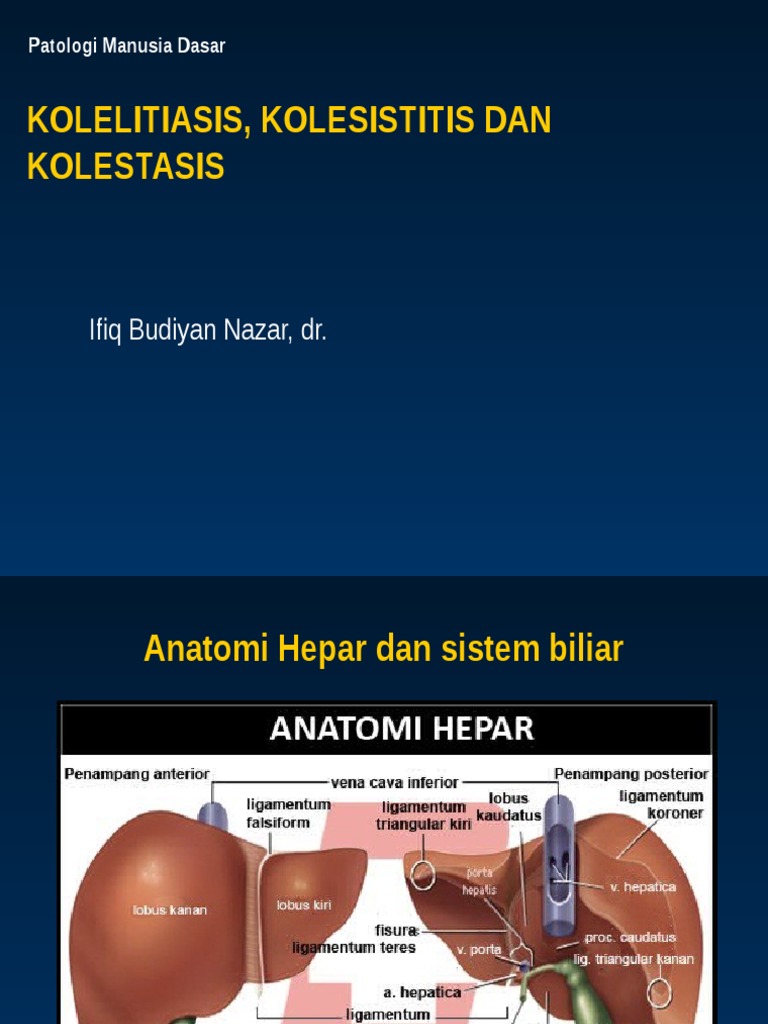 Kolelitiasis Kolestasis Kolesistitis | PDF | Pengembangan Diri ...