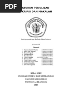 Format Penulisan Paper Yang Baik Dan Benar | PDF | Bisnis | Komputer