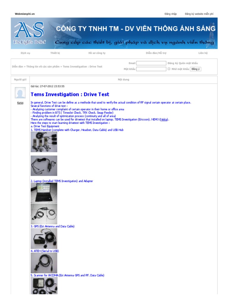 Tems Investigation - Drive Test | PDF | Telecommunications | Computing