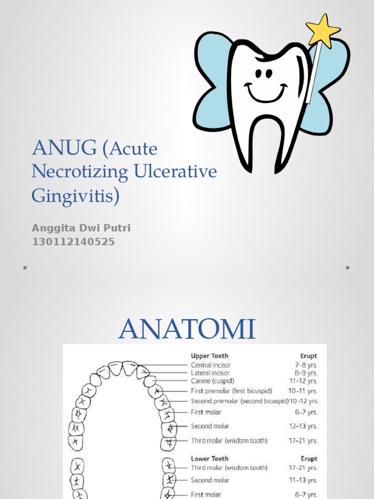 ANUG (Acute Necrotizing Ulcerative Gingivitis) | PDF | Seni & Disiplin ...