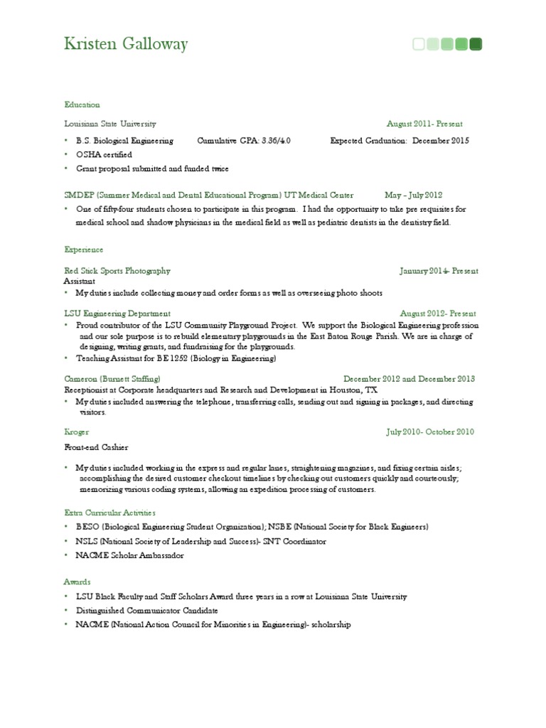 Resume For DC | PDF