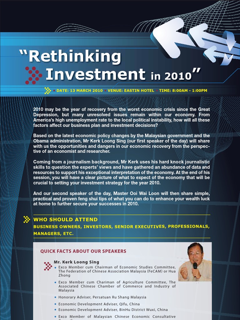 Rethinking Investment | PDF | Economies | Business