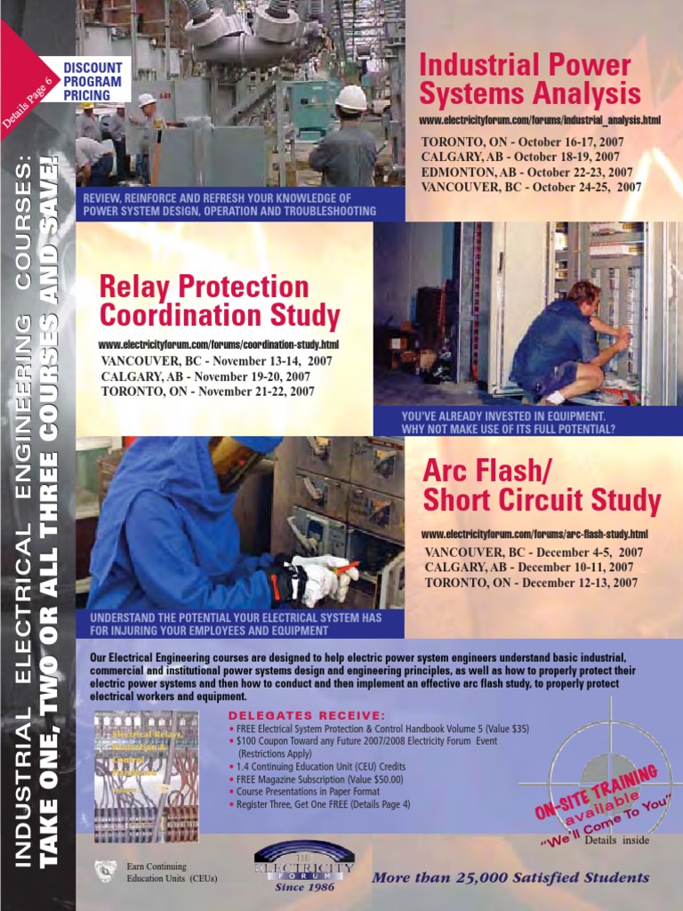 Relay Protection Coordination Study The Electricity Forum | Download ...