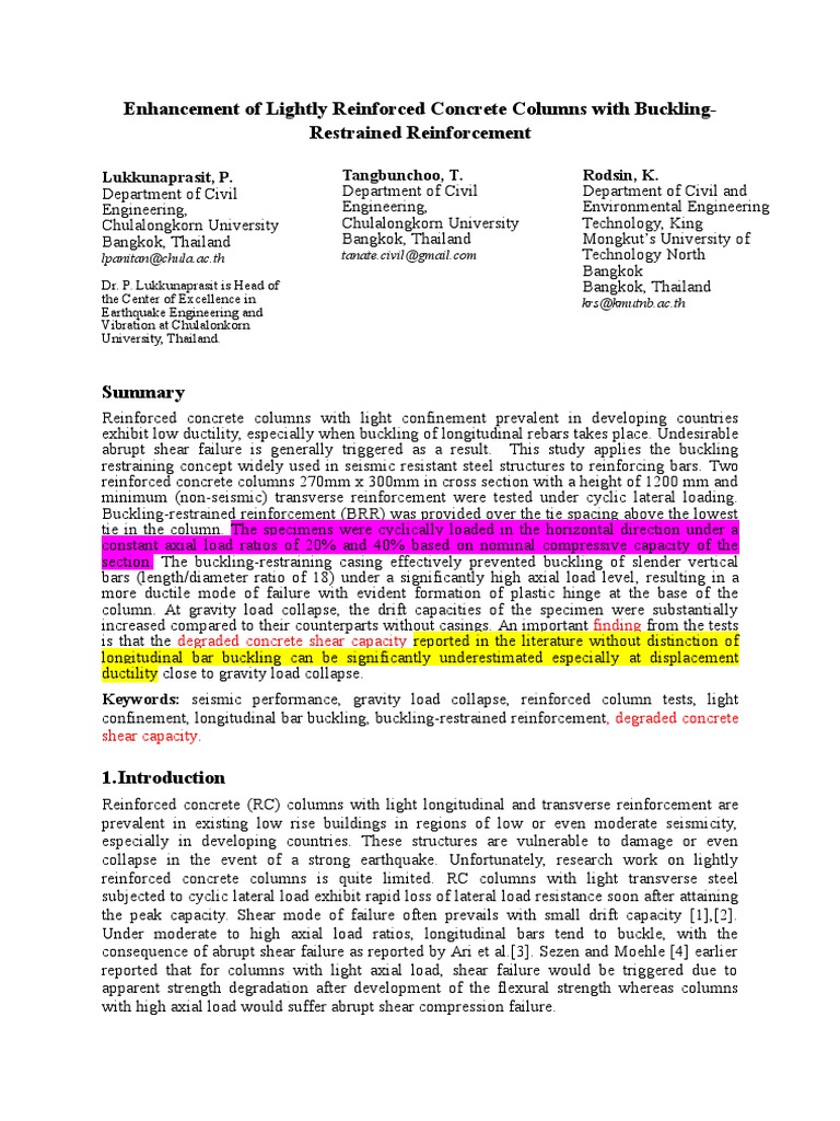 J BRR Col Sc1& 2 R Short Comm - Add Compressive Strain Data 21-12-10 ...