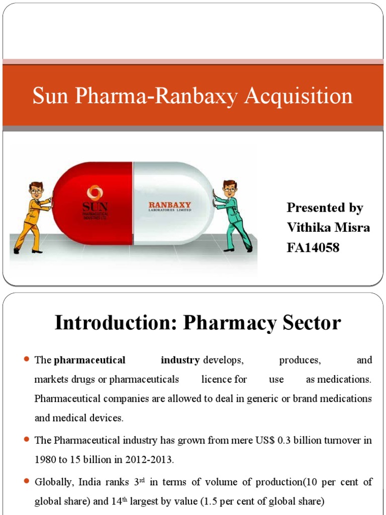 Sun's Acquisition of Ranbaxy Pharma | PDF | Pharmaceutical Industry ...