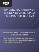 Evidencija Zaliha I Materijala | PDF