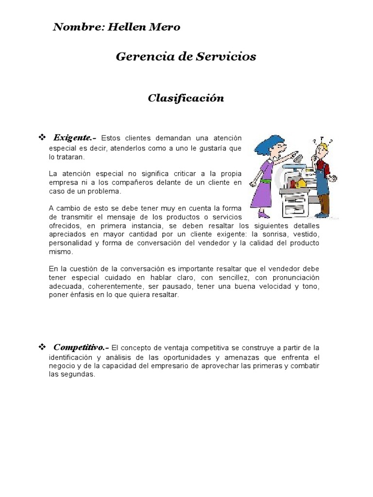 Estrategias de Atención al Cliente Exigente | PDF | Cliente | Calidad ...