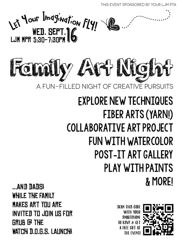 Family ART Night Flyer | PDF