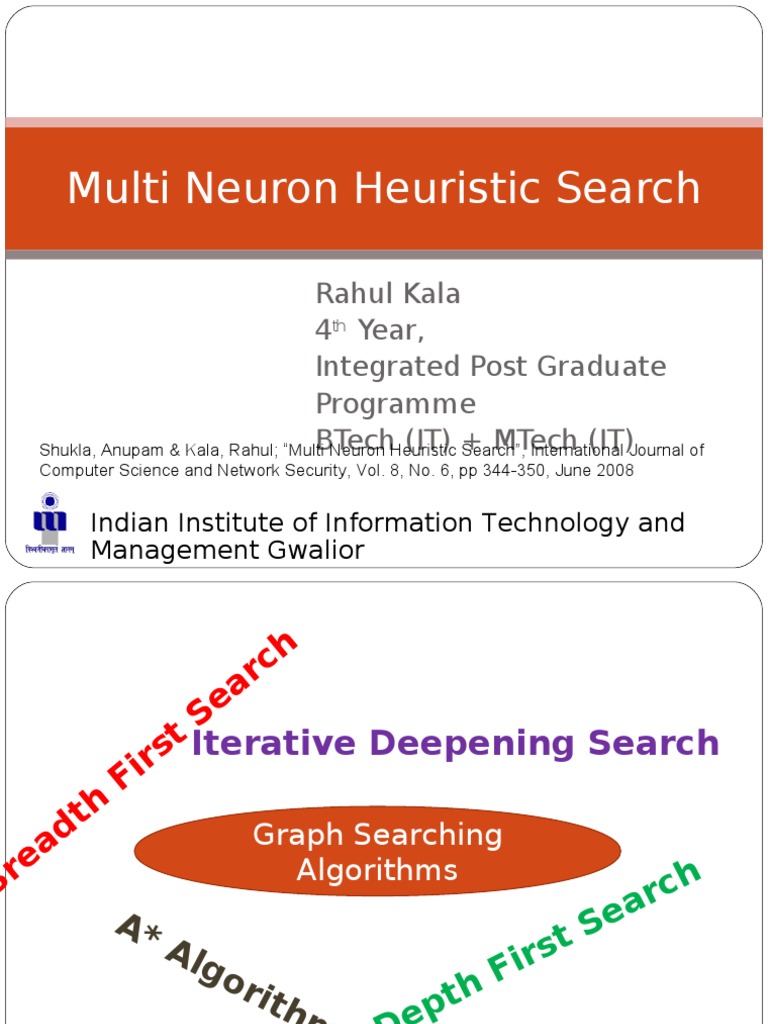 Multi Neuron Heuristic Search | PDF | Algorithms And Data Structures | Theoretical Computer Science