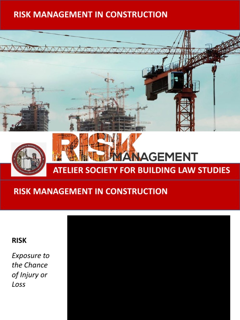 Risk Management in Construction | PDF | Change Management | Applied Ethics
