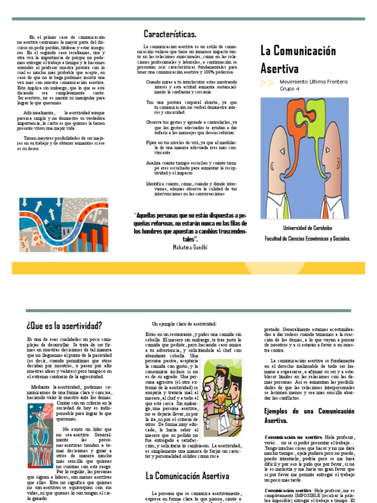 Comunicacion Asertiva (1).pdf | Comunicación | Liderazgo