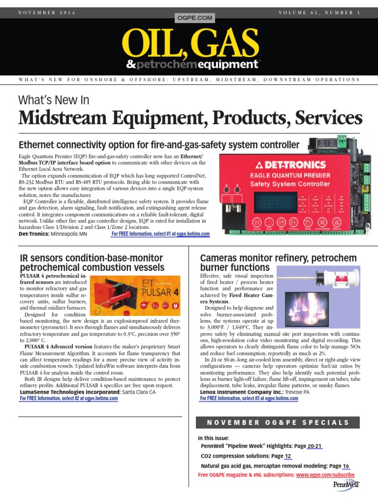 (Magazine) Oil and Gas Petrochem Equipment 11 2014 | PDF | Natural Gas ...