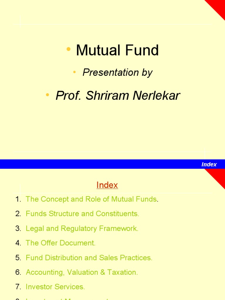 Mutual Fund | PDF | Investment Fund | Bonds (Finance)