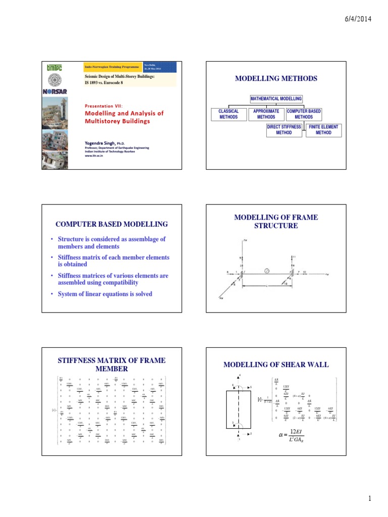 Modelling The Model | PDF | Beam (Structure) | Stiffness