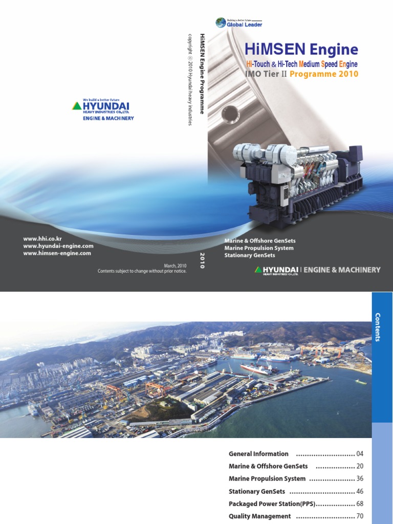 HIMSEN Catalog 2010 | Diesel Engine | Turbocharger