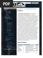 Pathfinder Race Ability Scores Chart | PDF | Fantasy Creatures | Fantasy