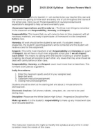 Spanish 2 Syllabus | PDF